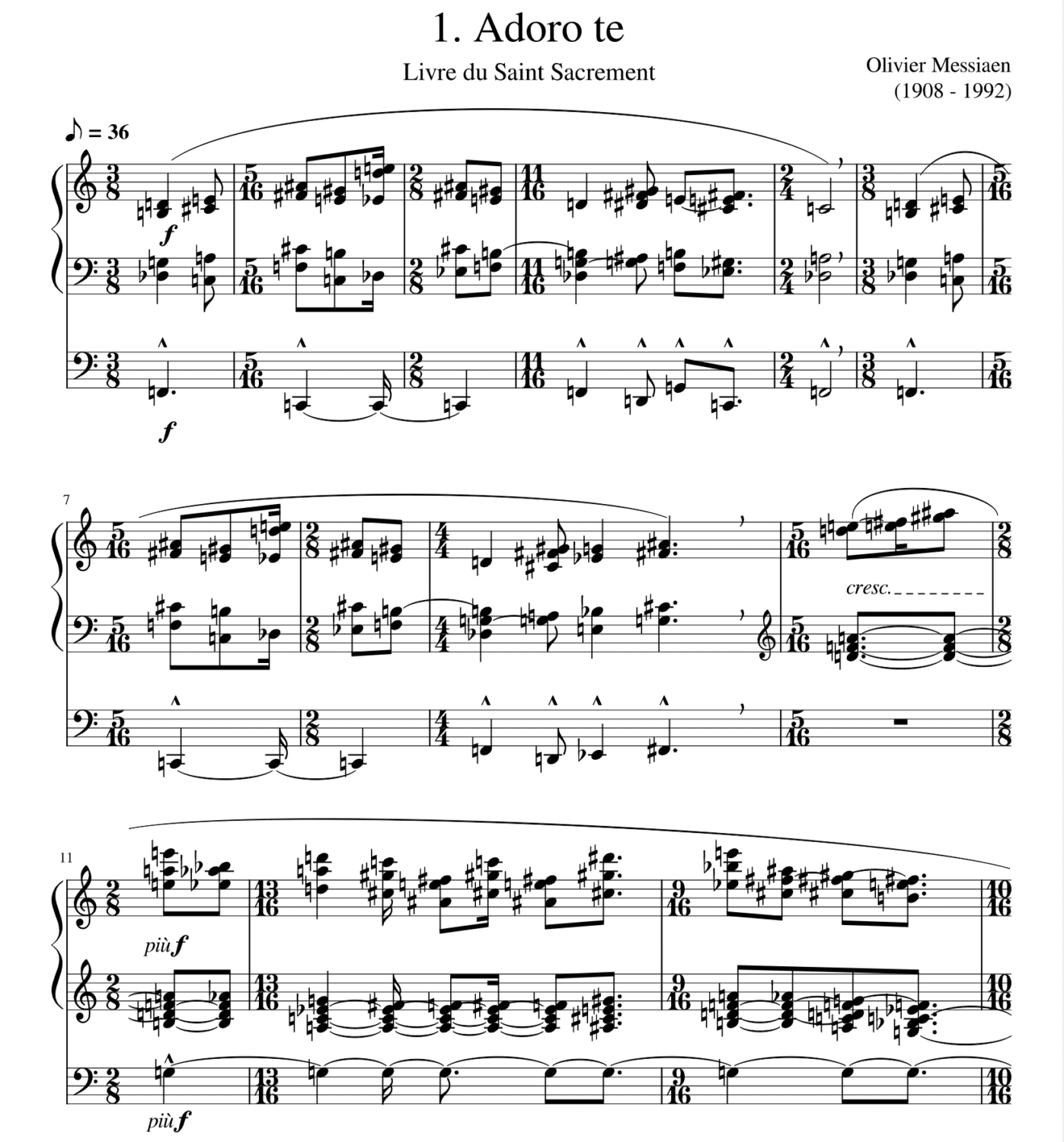 Crowdfund Now! Olivier Messiaen and the Organ | Fugue State Films